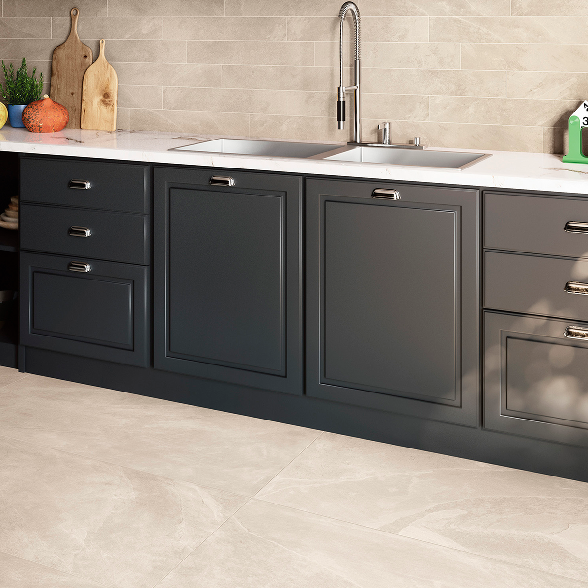 Gentle Stone Ivory - Mat — Plancher 2000