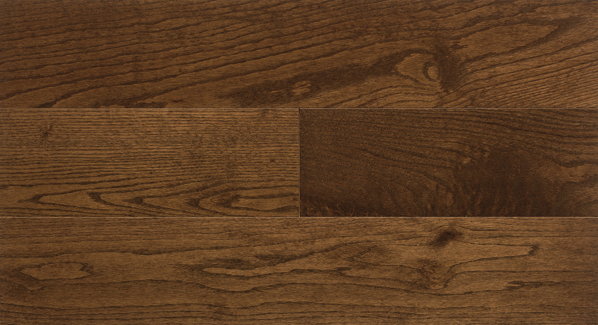 DESIGN+ Chêne rouge - Medium Brown - Distinction Brossé — Plancher 2000